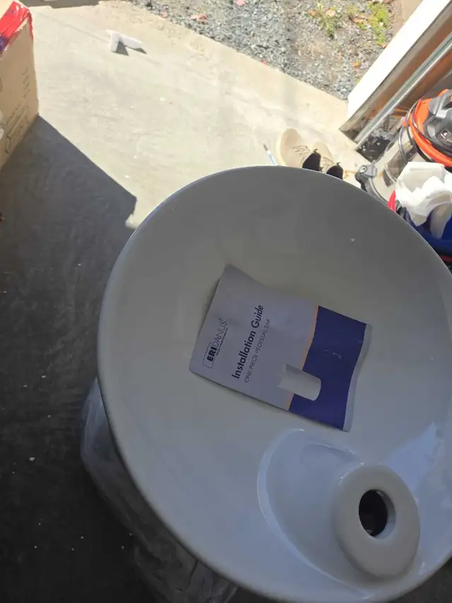 Pedestal sink eri pb 414 ,eridanus.brand new | Plumbing, Sinks, Toilets ...