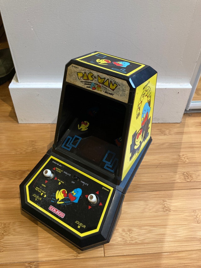 Pac-Man mini arcade vintage 1982 | Consoles classiques | Laval/Rive ...