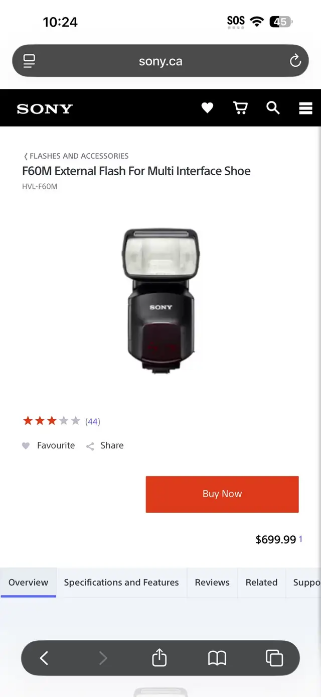 Sony HVL-F60M External Flash – Great Condition | TTL | LED | Cameras ...