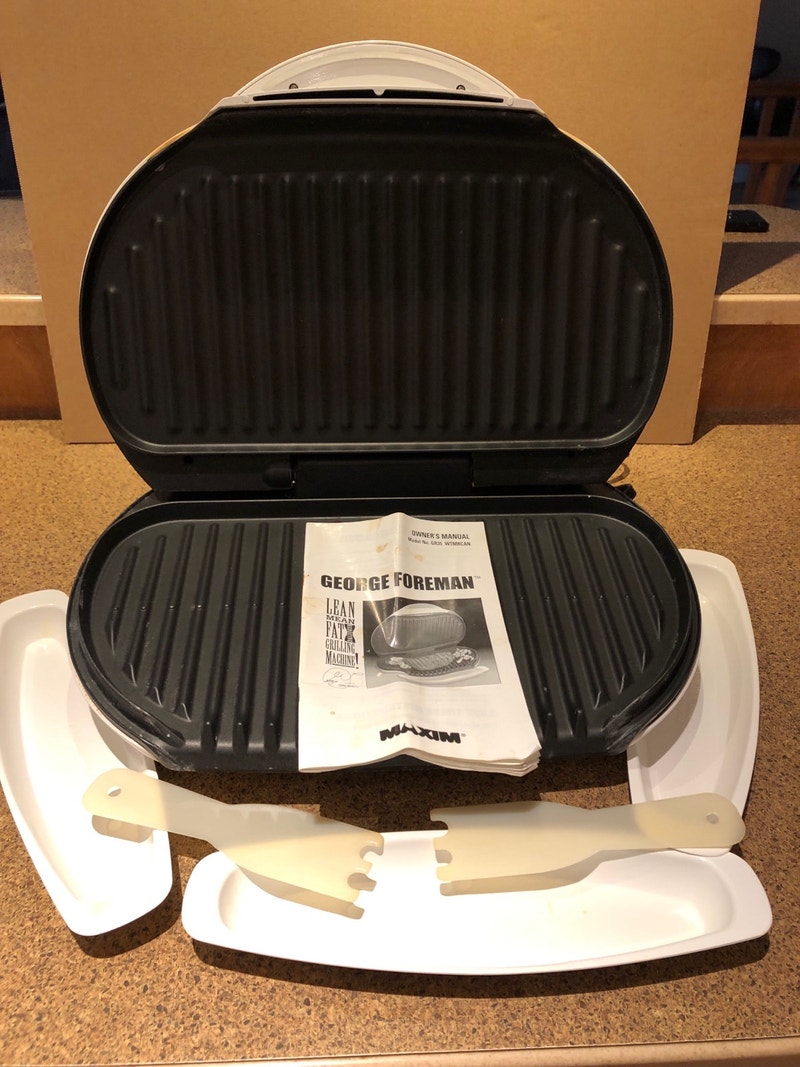 George Foreman lean mean fat grilling machine | Microwaves & Cookers ...