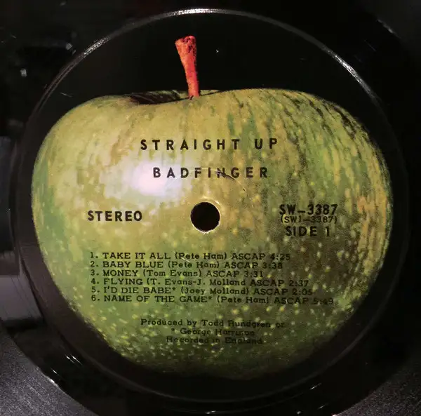 Badfinger -- Straight Up ** DISQUE VINYLE // VINYL RECORd | CDs, DVDs ...