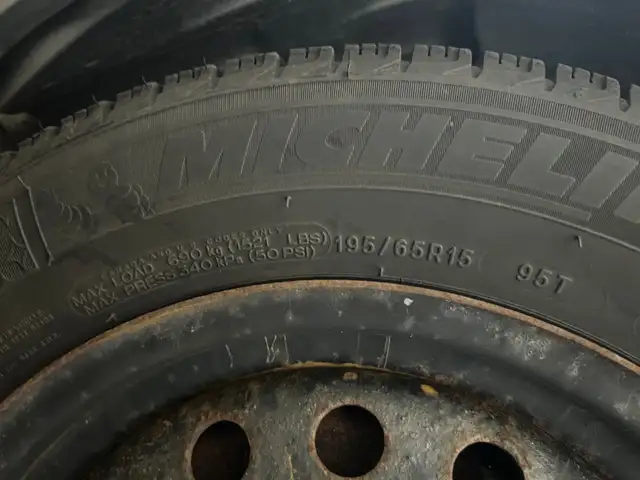 4 Michelin X-Ice Xi3 Winter Tires with 4 Steel Wheels and Bolts | Tires ...