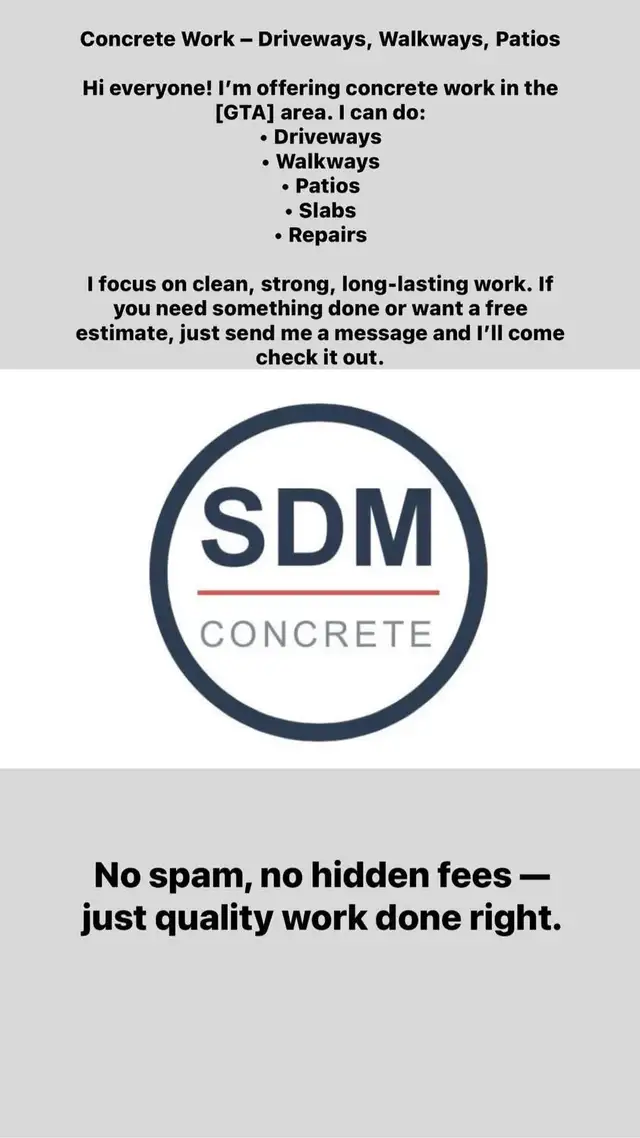 free concrete Shes pad, driveway , walkway etc quote | Renovations ...
