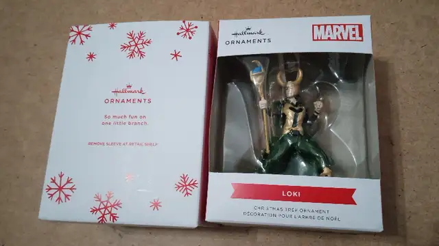 Décoration de Noel Loki Marvel Hallmark Ornaments Xmas Holidays | Arts ...