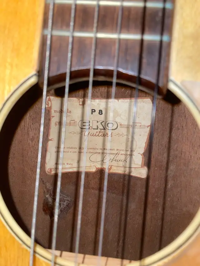 Eko P‑8 Amber Burst c. 1969 | Guitars | Trois-Rivières | Free local ...