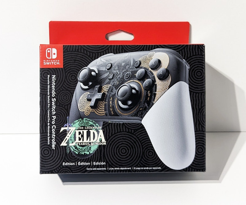 Nintendo Switch Pro Controller Zelda Tears of the Kingdom NEW ...