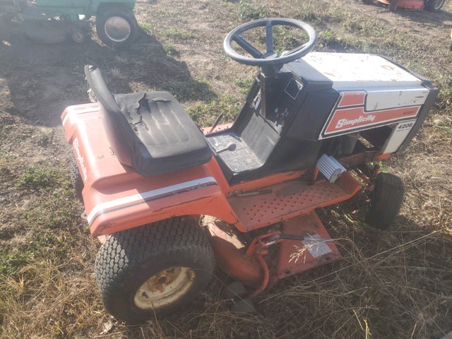 Turfmaster & Simplicity Riding Tractor Mowers Lawnmower Projects ...