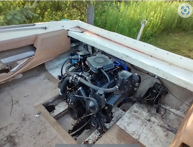 1985 Tempest with Good Inboard/Outboard Motor and Tandem Trailer ...