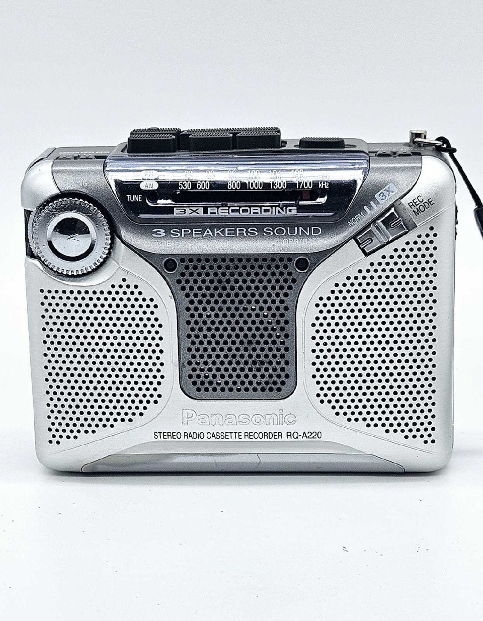 Panasonic Stereo Radio FM- AM Cassette Player Recorder RQ-A220 | Stereo ...