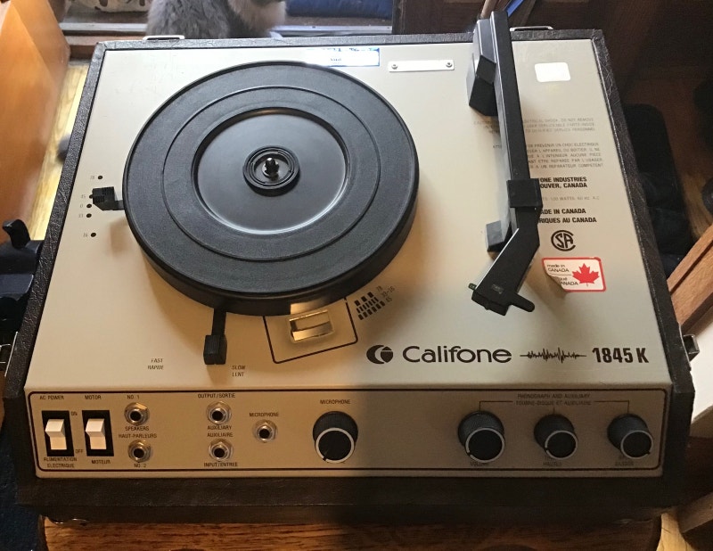 Califone 1845K vintage record player | Stereo Systems & Home Theatre ...