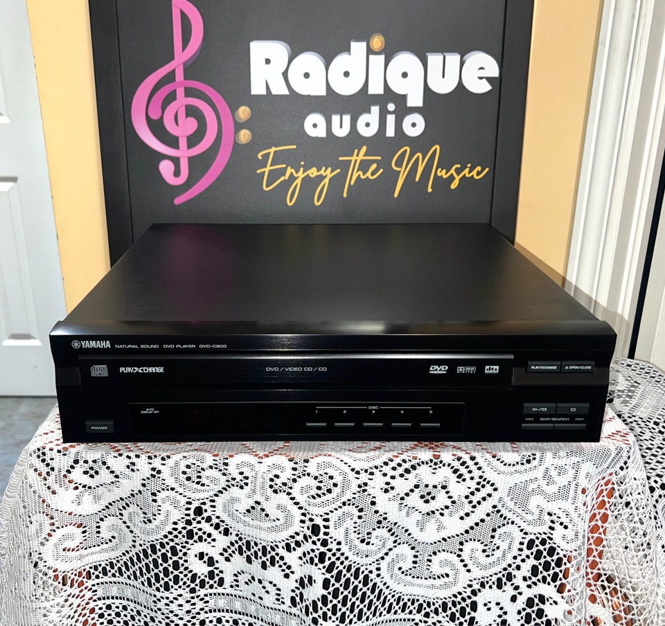 Yamaha DVD-C900 5-Disc CD Player Optical & Coax Out | Stereo Systems ...