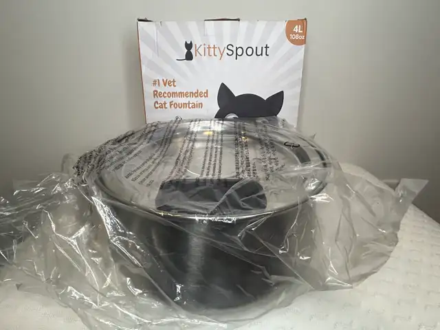 Brand New KittySpout 4L Cat Fountain - Damaged Box | Accessories ...