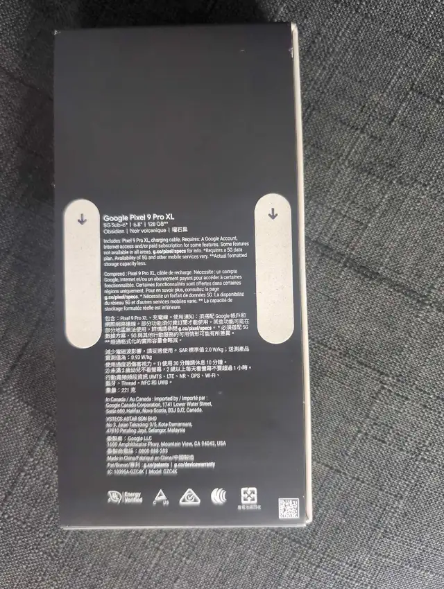 Google Pixel 9 Pro XL – NEUF scellé – 800$ (échange possible) | Cell ...