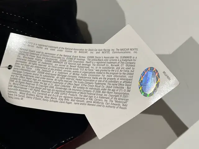 New Greg Biffle #16 NASCAR Roush Racing Flame Hat w/ Tags Chase | Arts ...