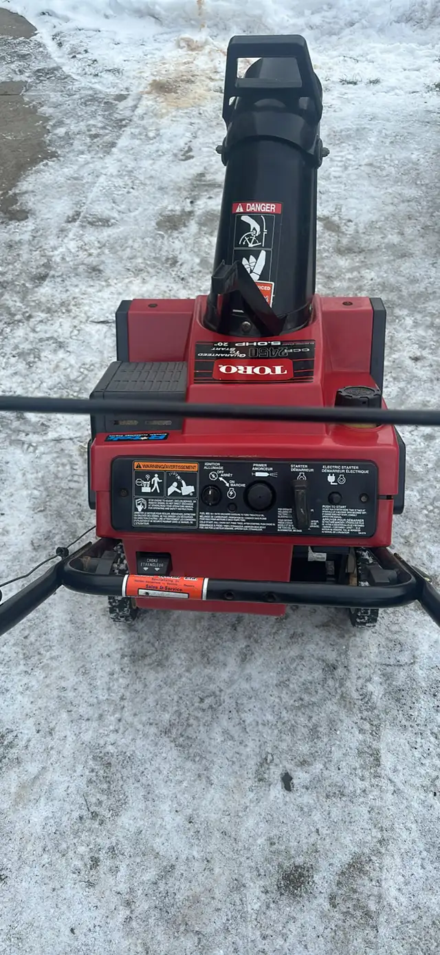Toro CCR 2450 | Snowblowers | London | Free local classifieds - Kijiji