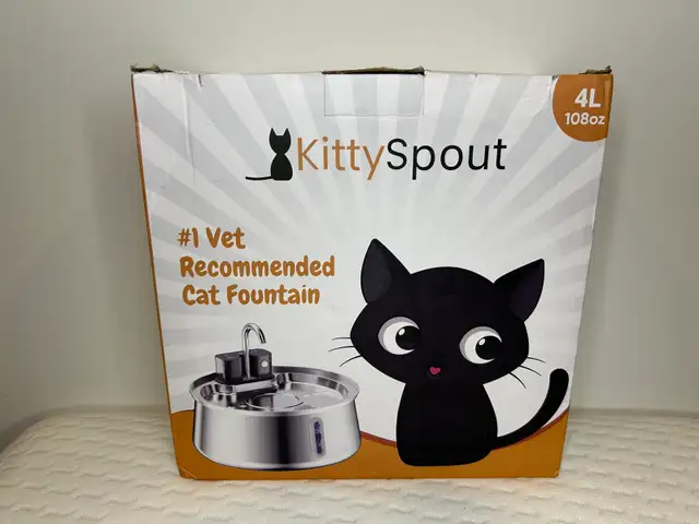 Brand New KittySpout 4L Cat Fountain - Damaged Box | Accessories ...