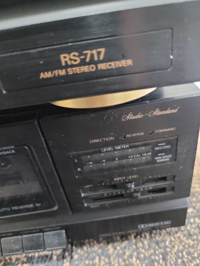 FISHER STEREO .FISHER RECEIVER. DOUBLE CASSETTE DECK. CAROUSEL | Stereo ...