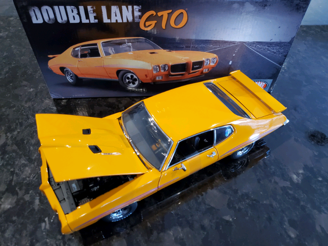 1:18 Diecast ACME GMP Double Lane Pontiac GTO Movie TV Car | Arts ...
