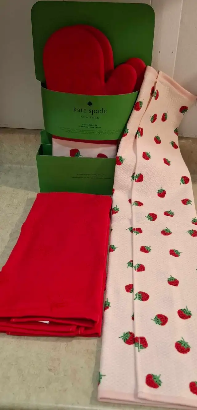 Kate Spade 4 pcs Kitchen Set | Kitchen & Dining Wares | City of ...
