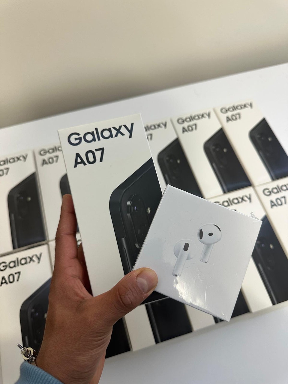 Samsung galaxy A07 + 4th gen AirPods and delivery $130 ONLY !! | Cell ...
