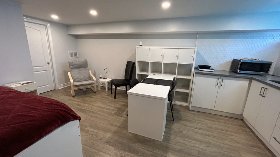 Fully Furnished Studio Basement Apartment | Long Term Rentals | Markham ...