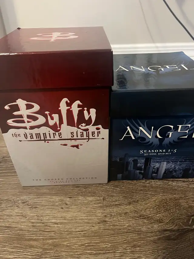 complete Buffy the Vampire Slayer and Angel TV series | CDs, DVDs & Blu ...