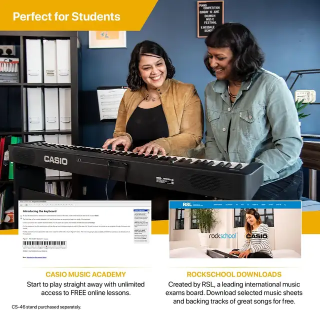 Casio CDP-S110, 88-key Digital Piano complete with Stand & Bench ...