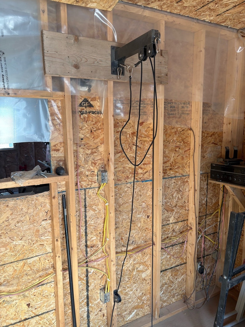 wall mounted plate loaded pulley system | Exercise Equipment ...