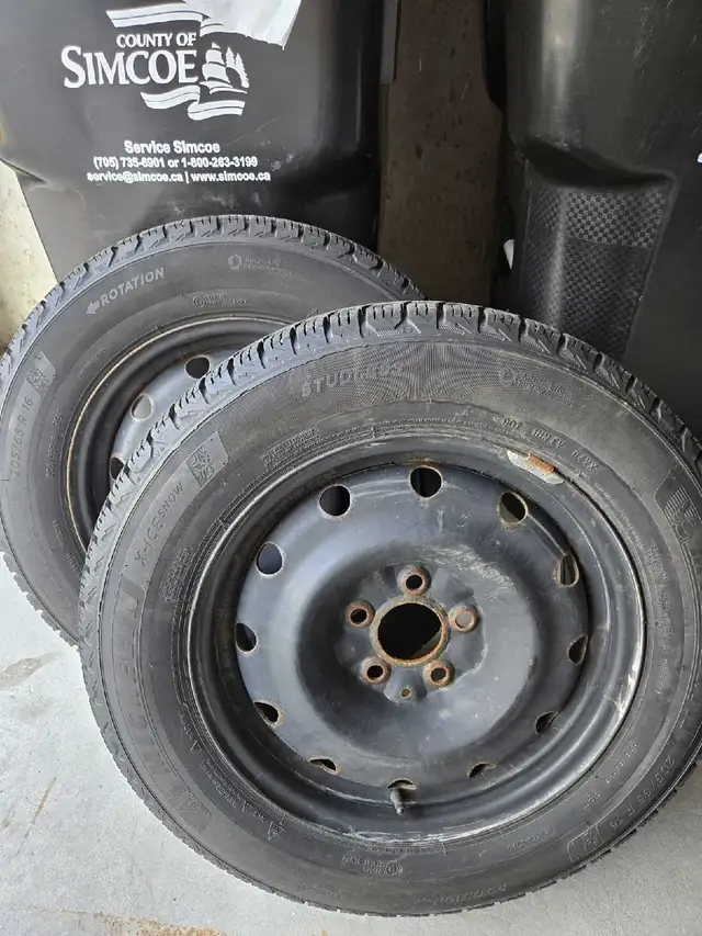 Michelin X-Ice Snow Winter Tires on Rims | Tires & Rims | Barrie | Free ...