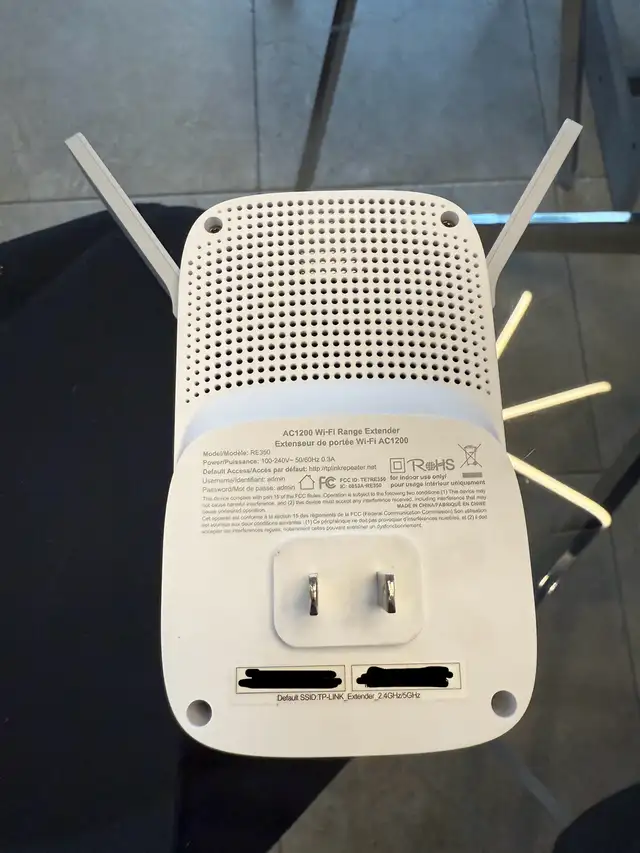 TP-LINK AC1200 Wi-fi RANGE EXTENDER | General Electronics | City of ...