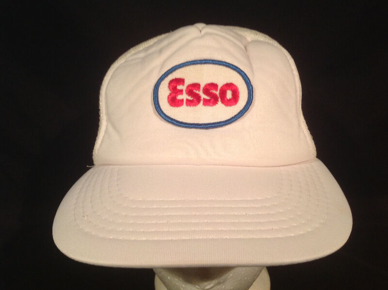 ESSO WHITE MESH SNAP BACK CAP (1980's) | Arts & Collectibles | Winnipeg ...