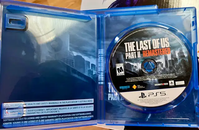 Jeu PS5 -The Last of Us Part II Remastered | Sony Playstation 5 | City ...