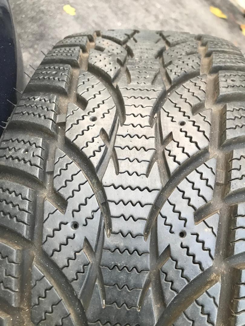 215/60R16 Snow tires- used- for sale | Tires & Rims | Belleville | Free ...