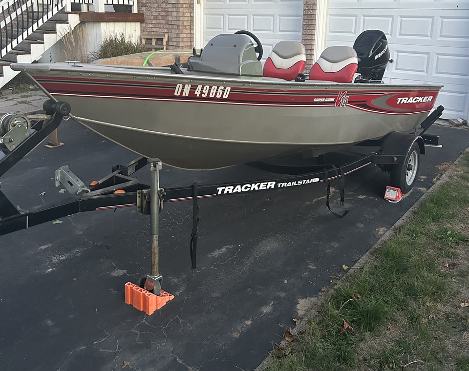 Tracker SuperGuide V14 w/ 25hp Mercury | Powerboats & Motorboats ...
