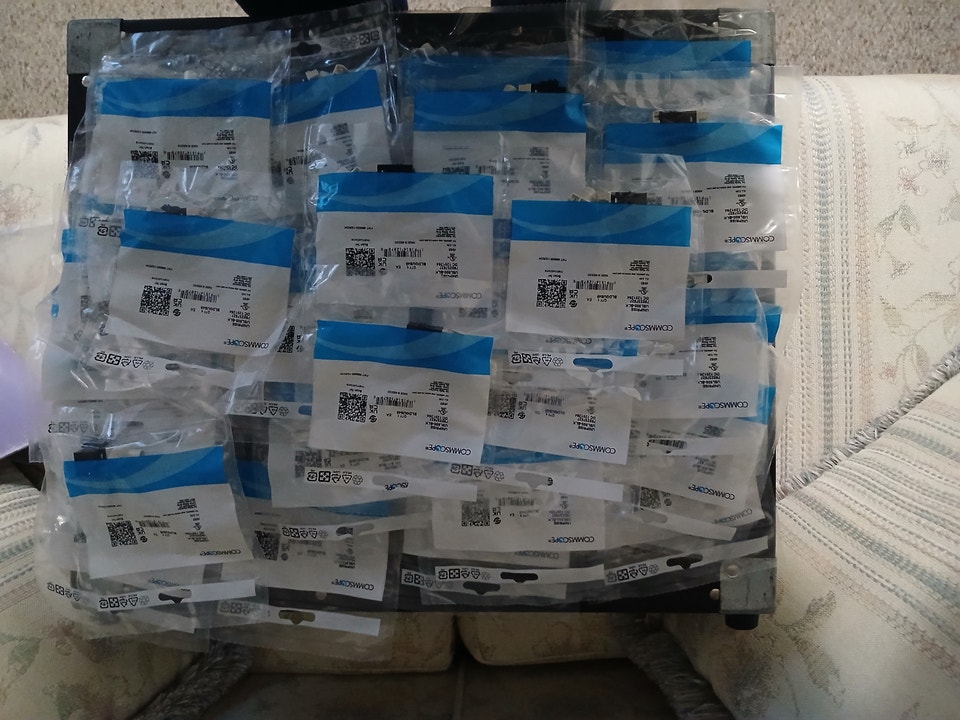 MODULAR RJ45 JACK, CAT 6 UTP Commercial, 36 bags | General Electronics ...