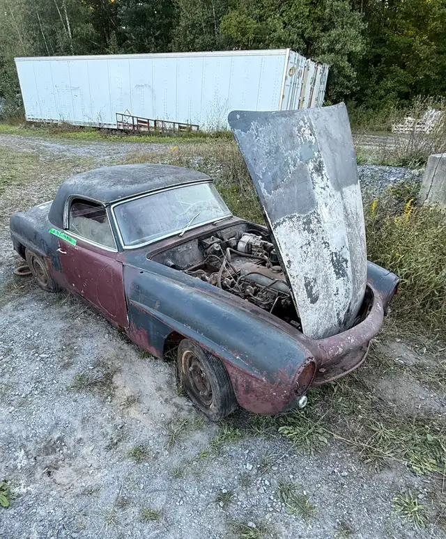 190SL Mercedes benz 1959 roadster project | Classic Cars | City of ...