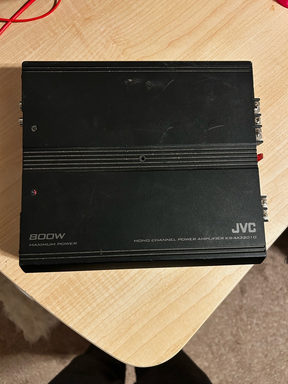 Power Amplifier 800 Watt JVC mono channel KS-AX3201D | Stereo Systems ...