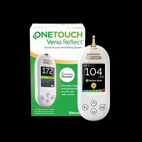 OneTouch Verio Reflect Meter - Blood Glucose Monitor | Health & Special ...