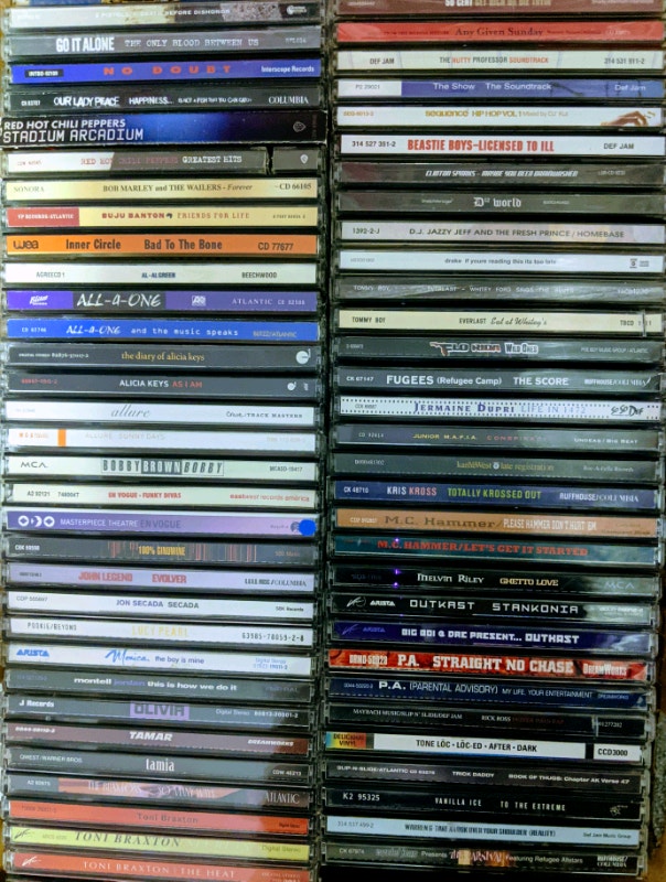 CD's - Hip Hop Rap R&B Soul Dance Rock Alternative Punk Reggae | CDs ...