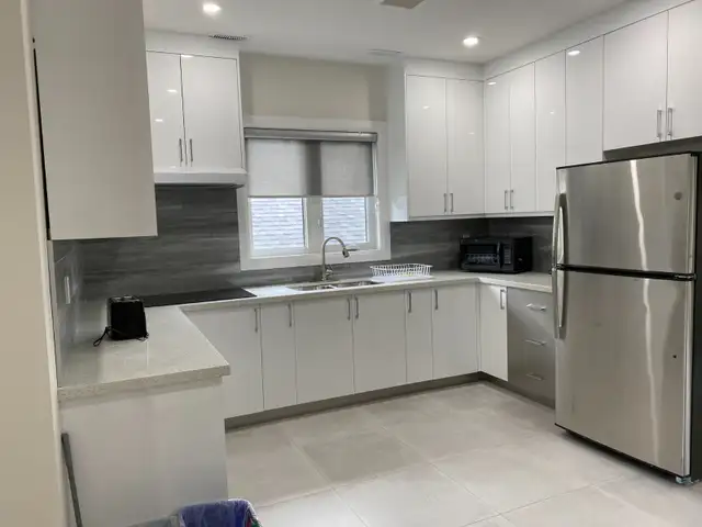 New furnished bedroom & private bathroom Near North York Subway | Short ...