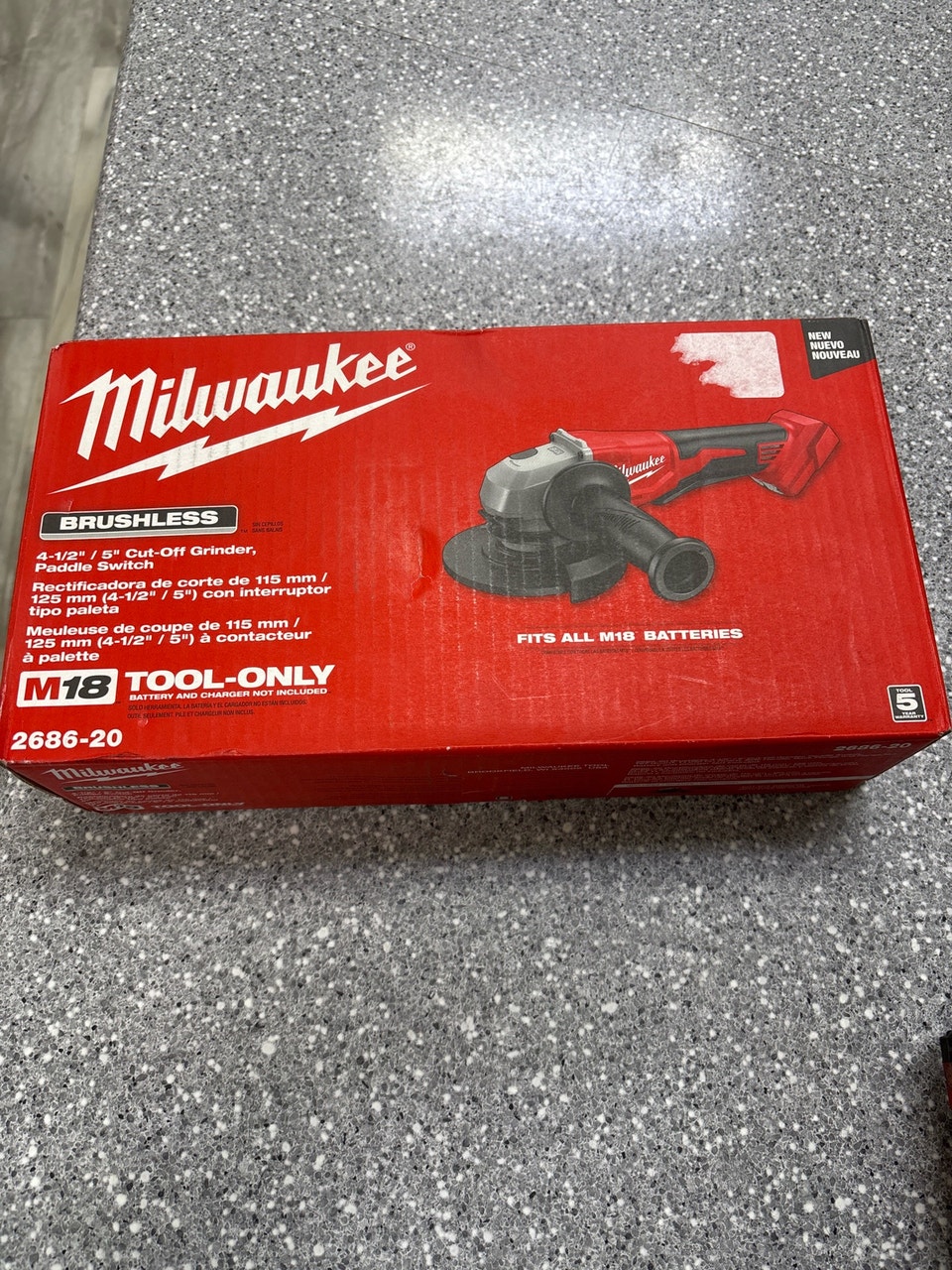 Milwaukee 2686-20 4 1/2” grinder NIB | Power Tools | Oshawa / Durham ...