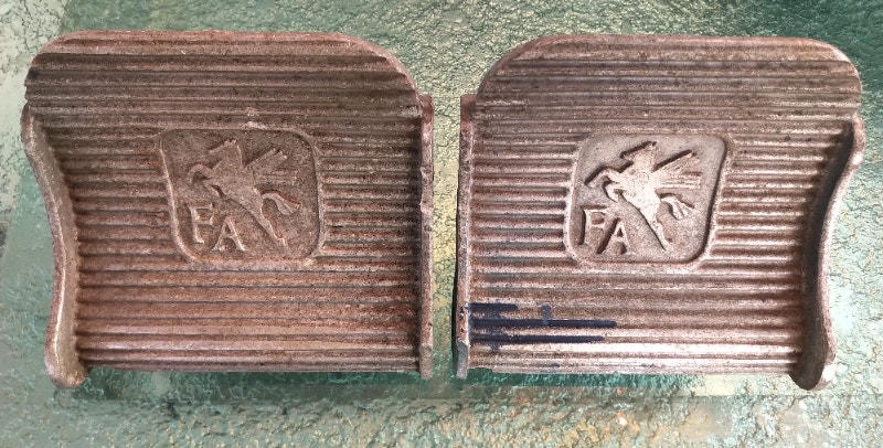 Vintage FA Farmall? Cast Aluminum Tractor Pedals (Pair) | Autre ...