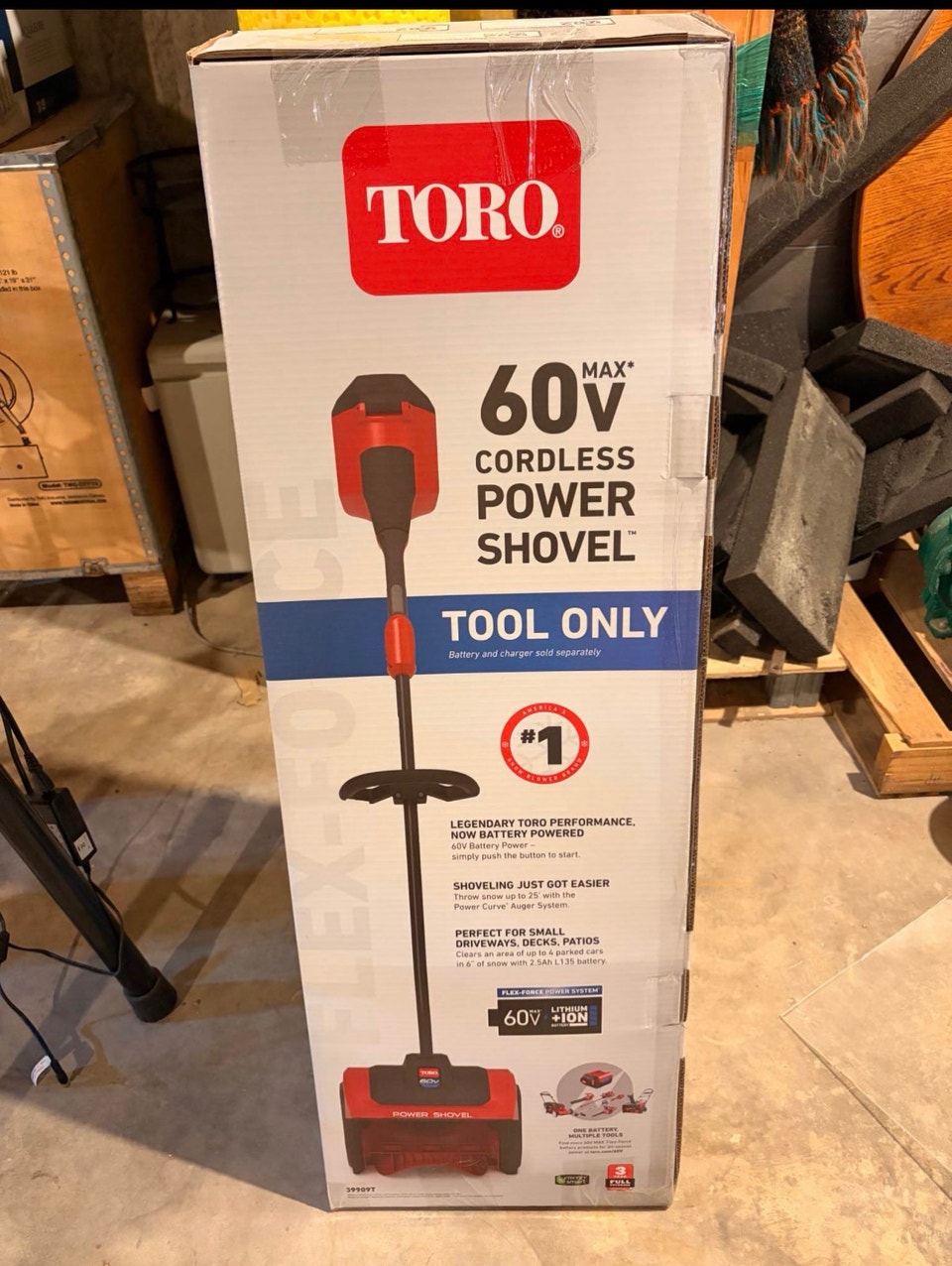 TORO 60V cordless power shovel | Snowblowers | Peterborough | Free ...