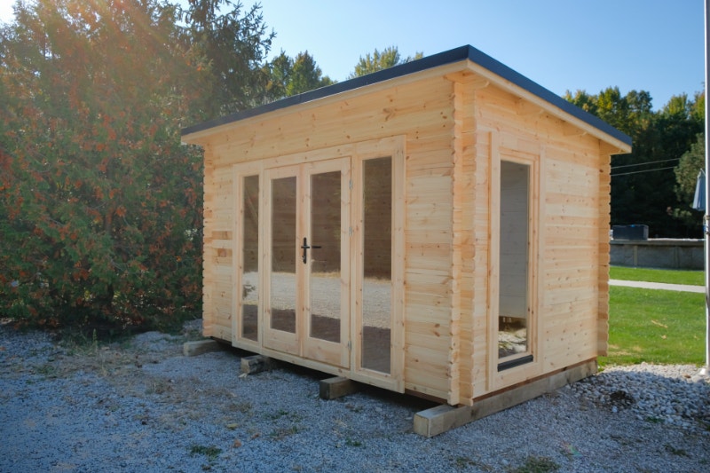 The Bracebridge Bunkie Shed - Kit Cabin | Outdoor Tools & Storage ...