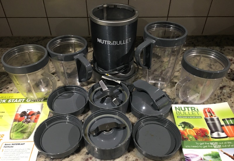 NutriBullet 600 Watt Blender/Nutrition Extractor Set | Processors ...