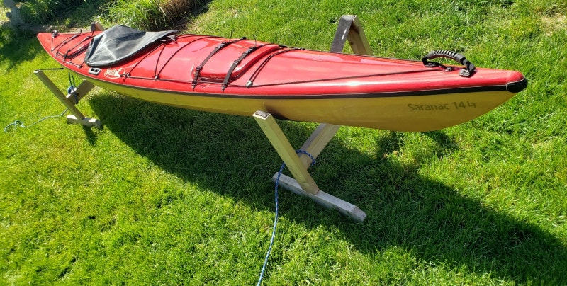 Ultralite Kevlar Fusion Swift Saranac 14LT Kayak with skeg | Canoes ...