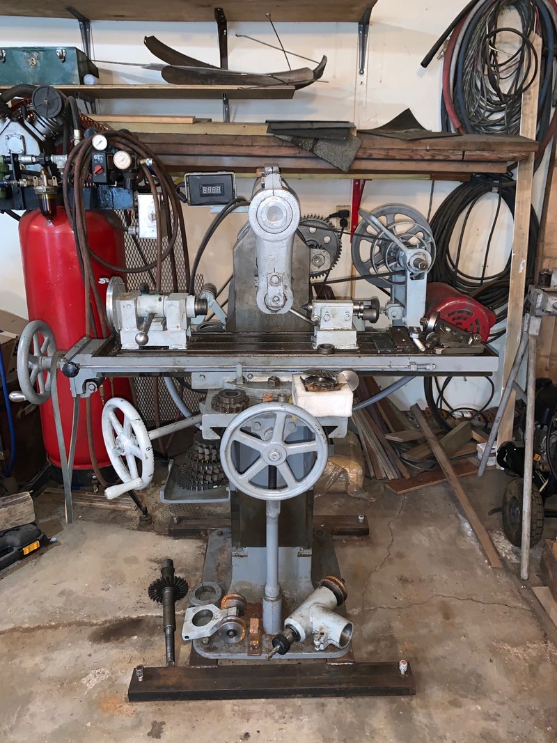 W.B. Felton milling machine with Leeson motor | Power Tools | Saskatoon ...
