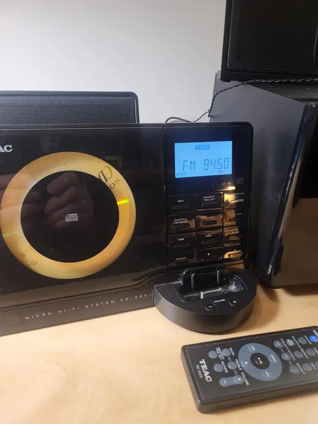 Teac Micro Hi-Fi System CD - X60, with Teac sub and NXT speakers ...