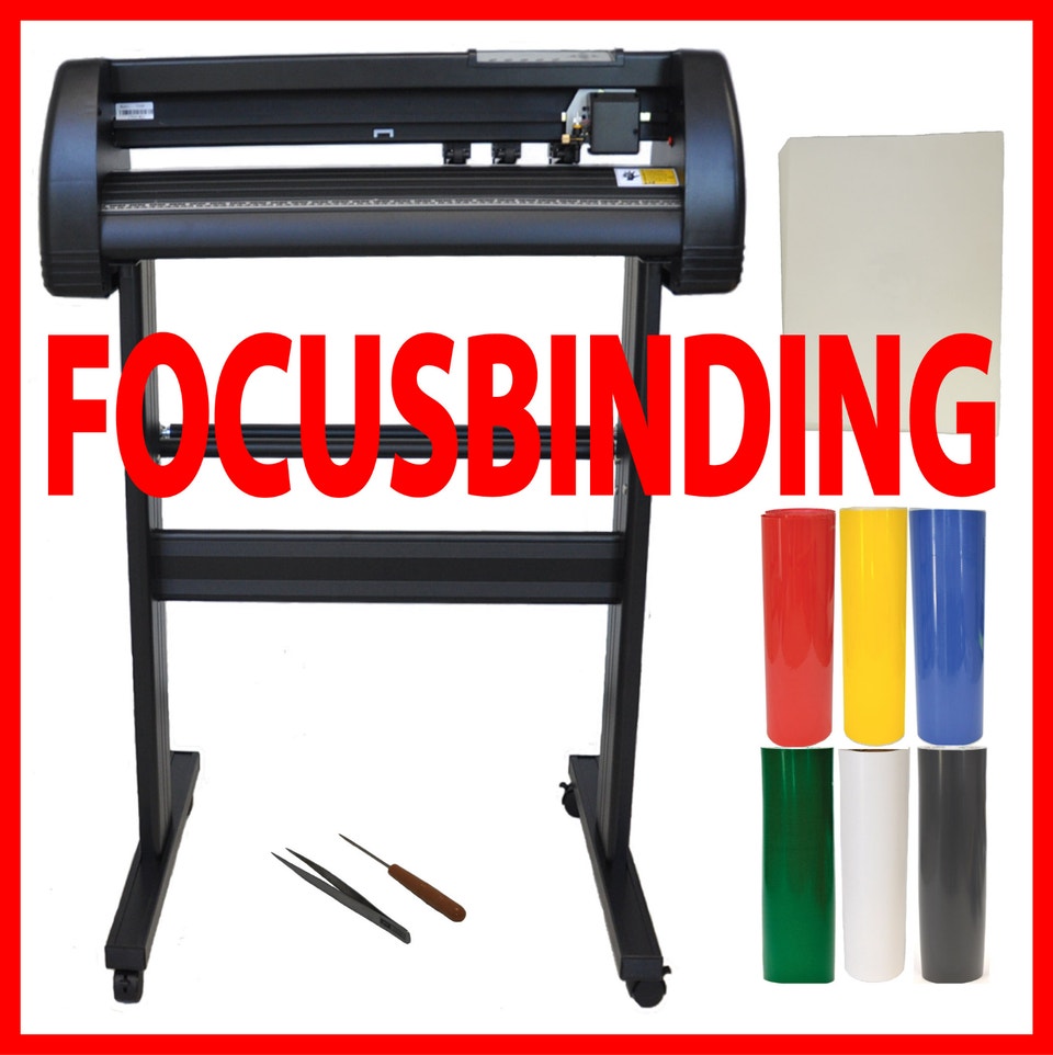 Super Saving 34" HTV Vinyl Cutter Plotter Point Metal Heat Press | Arts ...
