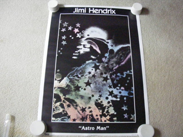 FS: Jimi Hendrix "ASTRO MAN" Poster | Arts & Collectibles | London | Kijiji